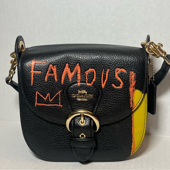 Coach | Bags | Coach X Jeanmichel Basquiat Kleo Famous Shoulder Bag ...
